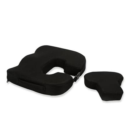 Equate Memory Foam Coccyx Cushion, Black | OTC-Eligible Pain Relief ...